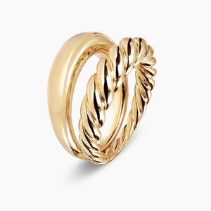 David Yurman | Jewelry | Nwt David Yurman 8k Yellow Gold Pure Form ...